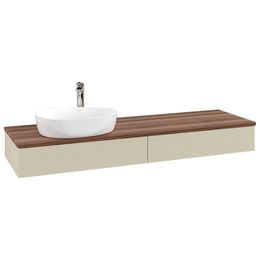 Villeroy & Boch Villeroy & Boch Antao Waschtischunterschrank 1600x190x500mm L15152HJ mit Beleuchtung mit Struktur FK/AP: HJ/2
