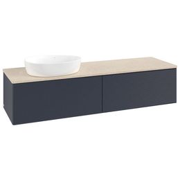 Villeroy & Boch Villeroy & Boch Antao Waschtischunterschrank 1600x360x500mm K37113HG mit Struktur FK/AP: HG/3