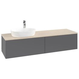 Villeroy & Boch Villeroy & Boch Antao Waschtischunterschrank 1600x360x500mm L37053GK mit Beleuchtung FK/AP: GK/3