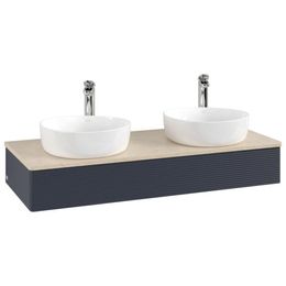 Villeroy & Boch Villeroy & Boch Antao Waschtischunterschrank 1200x190x500mm L13153HG mit Beleuchtung mit Struktur FK/AP: HG/3