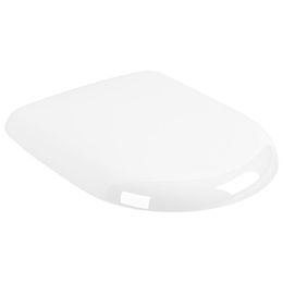 Villeroy & Boch Villeroy und Boch Antao WC-Sitz 8M67S1R1 oval, Quick-Release, Softclosing, Scharniere Edelstahl, wei&szlig; Ceramic plus