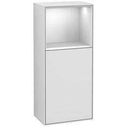 Villeroy & Boch Villeroy und Boch Finion Seitenschrank G510MTMT 41,8x93,6cm, rechts, Emotion, Regal oben White Matt, White matt lacquer