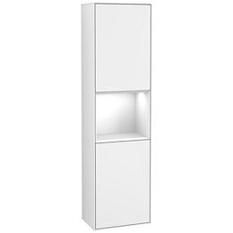 Villeroy & Boch Villeroy und Boch Finion Hochschrank G460GFGF 41,8x151,6cm, links, Emotion, Regal Glossy white lacquer, Glossy white lacquer
