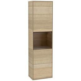 Villeroy & Boch Villeroy und Boch Finion Hochschrank G460GNPC 41,8x151,6cm, links, Emotion, Regal Walnut Veneer, Oak Veneer