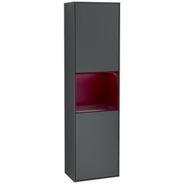 Villeroy & Boch Villeroy und Boch Finion Hochschrank G460HBHG 41,8x151,6cm, links, Emotion, Regal Peony Matt Lacquer, Midnight Blue Matt Lacquer