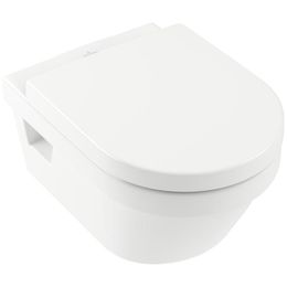 Villeroy & Boch Villeroy & Boch Architectura Wand WC 5684R0T2 weiss AntiBac c-plus, sp&uuml;lrandlos, Tiefsp&uuml;ler