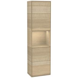Villeroy & Boch Villeroy und Boch Finion Hochschrank F460PCPC 41,8x151,6x27cm, links, Regal Oak Venerr, Oak Veneer