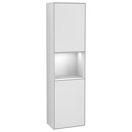 Villeroy & Boch Villeroy und Boch Finion Hochschrank F470MTMT 41,8x151,6x27cm, rechts, Regal White matt lacquer, White matt lacquer