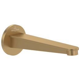 Villeroy & Boch Villeroy und Boch Conum Badewannenauslauf TVT12700300076 Wandmontage, brushed gold