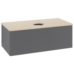 Villeroy & Boch Villeroy & Boch Antao Waschtischunterschrank 1000x360x500mm L31153GK mit Beleuchtung mit Struktur FK/AP: GK/3
