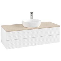 Villeroy & Boch Villeroy & Boch Antao Waschtischunterschrank 1200x360x500mm L21153MT mit Beleuchtung mit Struktur FK/AP: MT/3
