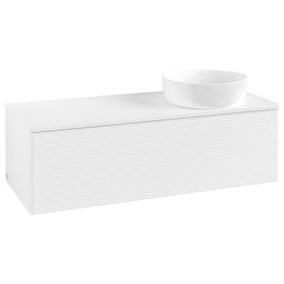 Villeroy & Boch Villeroy & Boch Antao Waschtischunterschrank 1200x360x500mm L34110MT mit Beleuchtung mit Struktur FK/AP: MT/0