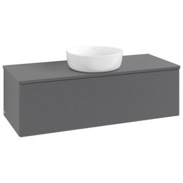 Villeroy & Boch Villeroy & Boch Antao Waschtischunterschrank 1200x360x500mm L32110GK mit Beleuchtung mit Struktur FK/AP: GK/0