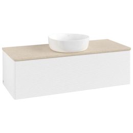 Villeroy & Boch Villeroy & Boch Antao Waschtischunterschrank 1200x360x500mm L32113MT mit Beleuchtung mit Struktur FK/AP: MT/3