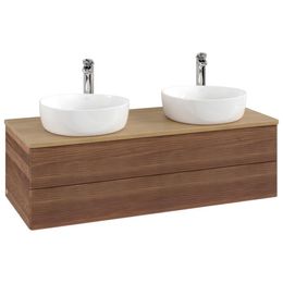 Villeroy & Boch Villeroy & Boch Antao Waschtischunterschrank 1200x360x500mm L24151HM mit Beleuchtung mit Struktur FK/AP: HM/1