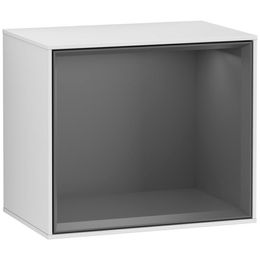 Villeroy & Boch Villeroy und Boch Finion Regalmodul F580GKMT 41,8x35,6x27cm, Regal Antracite Matt, White matt lacquer