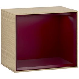 Villeroy & Boch Villeroy und Boch Finion Regalmodul G580HBPC 41,8x35,6x27cm, Emotion, Regal Peony Matt, Oak Veneer