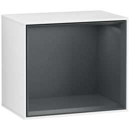 Villeroy & Boch Villeroy und Boch Finion Regalmodul G580HGGF 41,8x35,6x27cm, Emotion, Regal Midnight Blue, Glossy white lacquer