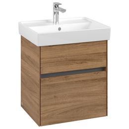 Villeroy & Boch Villeroy und Boch Collaro Waschtischunterschrank C00700RH 51x54,6x41,4cm, Kansas Oak