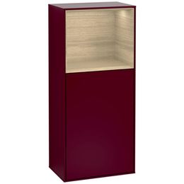 Villeroy & Boch Villeroy und Boch Finion Seitenschrank G500PCHB 41,8x93,6cm, links, Emotion, Regal oben Oak Veneer, Peony Matt