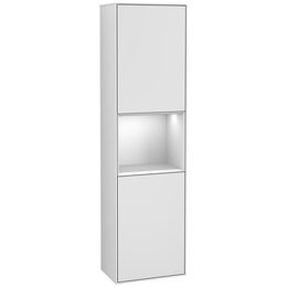 Villeroy & Boch Villeroy und Boch Finion Hochschrank G460MTMT 41,8x151,6cm, links, Emotion, Regal White matt lacquer, White matt lacquer