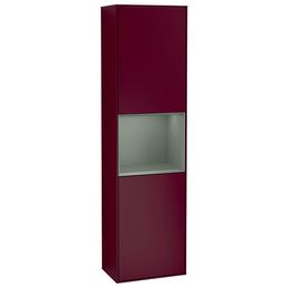 Villeroy & Boch Villeroy und Boch Finion Hochschrank G470GMHB 41,8x151,6cm, rechts, Emotion, Regal Olive Matt Lacquer, Peony Matt
