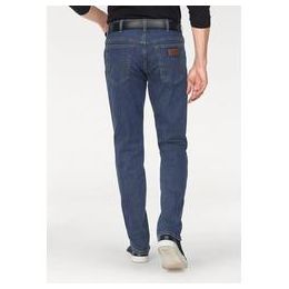 Gerade Jeans Wrangler "Texas", Herren, Gr. 33, L&auml;nge 34, grau (schwarz, stone), Denim/Jeans, Obermaterial: 99% Baumwolle, 1% Elasthan, Basic, regular fit lang, Jeans