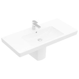 Villeroy & Boch Villeroy & Boch Subway 2.0 Waschtisch 7175A0R1 100 x 47 cm, weiss Ceramicplus, mit Hahnloch