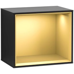 Villeroy & Boch Villeroy und Boch Finion Regalmodul F580HFPD 41,8x35,6x27cm, Regal Gold Matt, Black matt lacquer