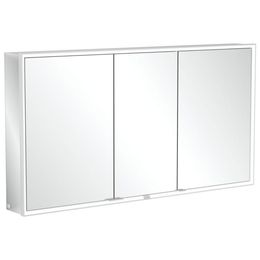 Villeroy & Boch Villeroy und Boch My View Now Spiegelschrank A4571400 140 x 75 x 16,8 cm, LED-Beleuchtung, 3 T&uuml;ren, Ein-/Ausschalter