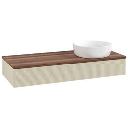 Villeroy & Boch Villeroy & Boch Antao Waschtischunterschrank 1200x190x500mm L12112HJ mit Beleuchtung mit Struktur FK/AP: HJ/2