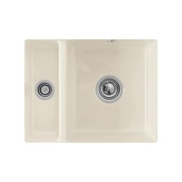 Villeroy & Boch Villeroy und Boch Unterbausp&uuml;le 675802KR mit Ablaufgarnitur und Excenterbet&auml;tigung, Crema