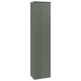 Villeroy & Boch Villeroy und Boch Antao Hochschrank K46100HL 41,4x171,9x28,7cm, Waschbeckenplattenfarbe Lack, leaf green matt lacquer