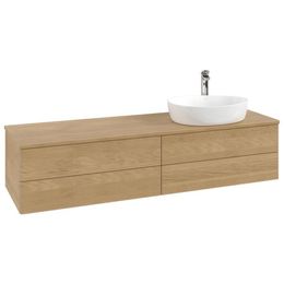Villeroy & Boch Villeroy & Boch Antao Waschtischunterschrank 1600x360x500mm L27151HN mit Beleuchtung mit Struktur FK/AP: HN/1