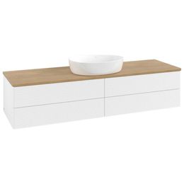 Villeroy & Boch Villeroy & Boch Antao Waschtischunterschrank 1600x360x500mm K25111MT mit Struktur FK/AP: MT/1