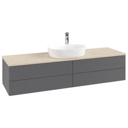 Villeroy & Boch Villeroy & Boch Antao Waschtischunterschrank 1600x360x500mm K25153GK mit Struktur FK/AP: GK/3