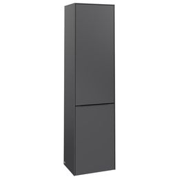 Villeroy & Boch Villeroy und Boch Subway 3.0 Hochschrank C59301VR 40x171x36,2cm, Schanier rechts/Griff Volcano black, graphite