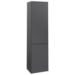 Villeroy & Boch Villeroy und Boch Subway 3.0 Hochschrank C59302VR 40x171x36,2cm, Schanier rechts/Griff monochrom, graphite