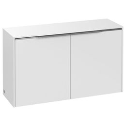 Villeroy & Boch Villeroy und Boch Subway 3.0 Sideboard C60000VF 80,5x42,3x25,6cm, Griff Aluminium gl&auml;nzend, pure white