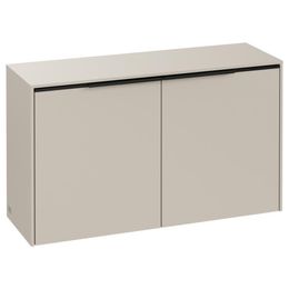 Villeroy & Boch Villeroy und Boch Subway 3.0 Sideboard C60001VN 80,5x42,3x25,6cm, Griff Volcano black, cashmere grey