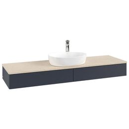 Villeroy & Boch Villeroy & Boch Antao Waschtischunterschrank 1600x190x500mm L14153HG mit Beleuchtung mit Struktur FK/AP: HG/3