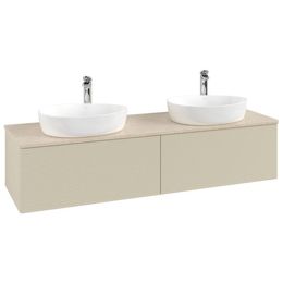 Villeroy & Boch Villeroy & Boch Antao Waschtischunterschrank 1600x360x500mm L39153HJ mit Beleuchtung mit Struktur FK/AP: HJ/3