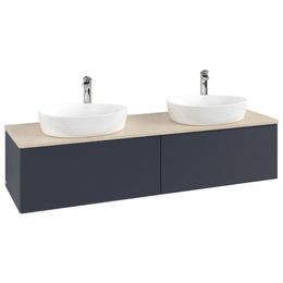 Villeroy & Boch Villeroy & Boch Antao Waschtischunterschrank 1600x360x500mm L39153HG mit Beleuchtung mit Struktur FK/AP: HG/3