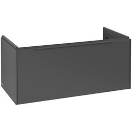 Villeroy & Boch Villeroy und Boch Subway 3.0 Waschtisch-Unterschrank C56902VR 97,3x42,9x47,8cm, ohne LED/Griff monochrom, graphite