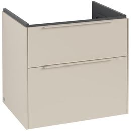 Villeroy & Boch Villeroy und Boch Subway 3.0 Waschtisch-Unterschrank C57602VN 62,2x57,6x47,8cm, ohne LED/Griff monochrom, cashmere grey