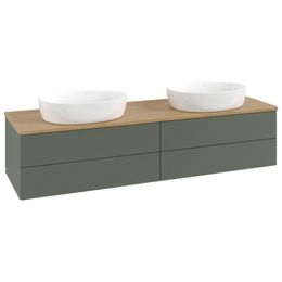 Villeroy & Boch Villeroy & Boch Antao Waschtischunterschrank 1600x360x500mm L28111HL mit Beleuchtung mit Struktur FK/AP: HL/1