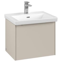 Villeroy & Boch Villeroy und Boch Subway 3.0 Waschtisch-Unterschrank C57902VN 52,3x42,9x44,75cm, ohne LED/Griff monochrom, cashmere grey