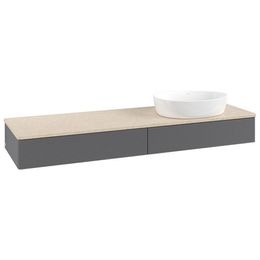 Villeroy & Boch Villeroy & Boch Antao Waschtischunterschrank 1600x190x500mm K16113GK mit Struktur FK/AP: GK/3