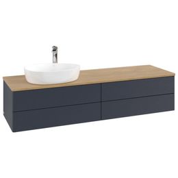 Villeroy & Boch Villeroy & Boch Antao Waschtischunterschrank 1600x360x500mm L26151HG mit Beleuchtung mit Struktur FK/AP: HG/1