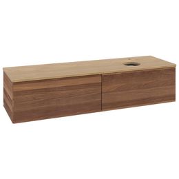 Villeroy & Boch Villeroy & Boch Antao Waschtischunterschrank 1600x360x500mm L38151HM mit Beleuchtung mit Struktur FK/AP: HM/1